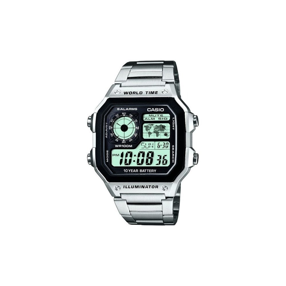 Casio AE1200WH Series Men’s Digital Watch – Mundo Elite Parfum